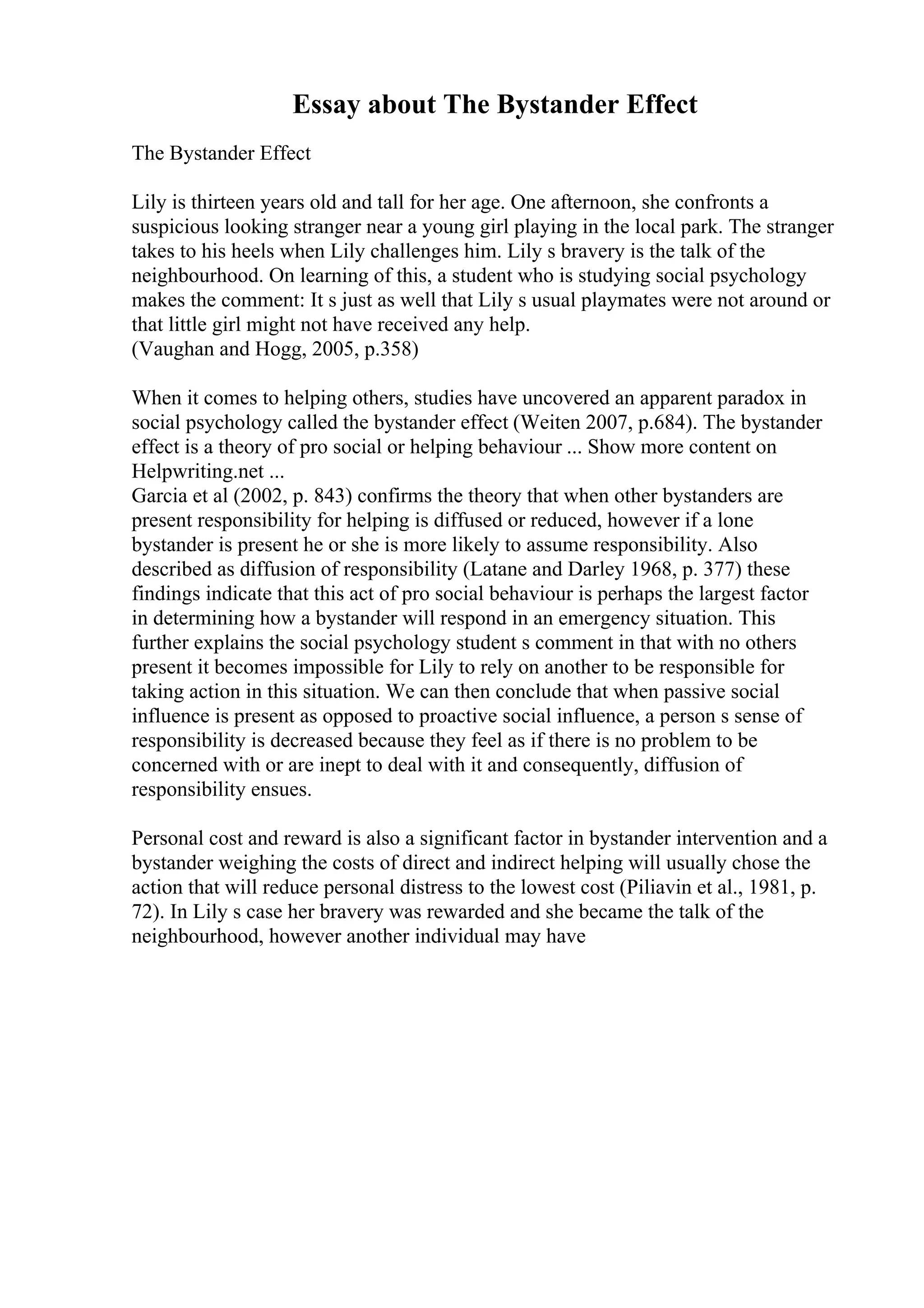 Bullying Argumentative Essay | PDF