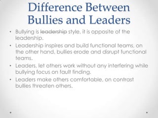 Bullying at work place | PPTX