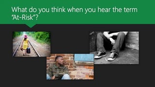 Let's Talk: Prevention Tools for Working with At-Risk Youth | PPT