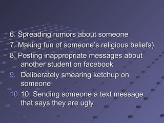 Bullying day 2 | PPT