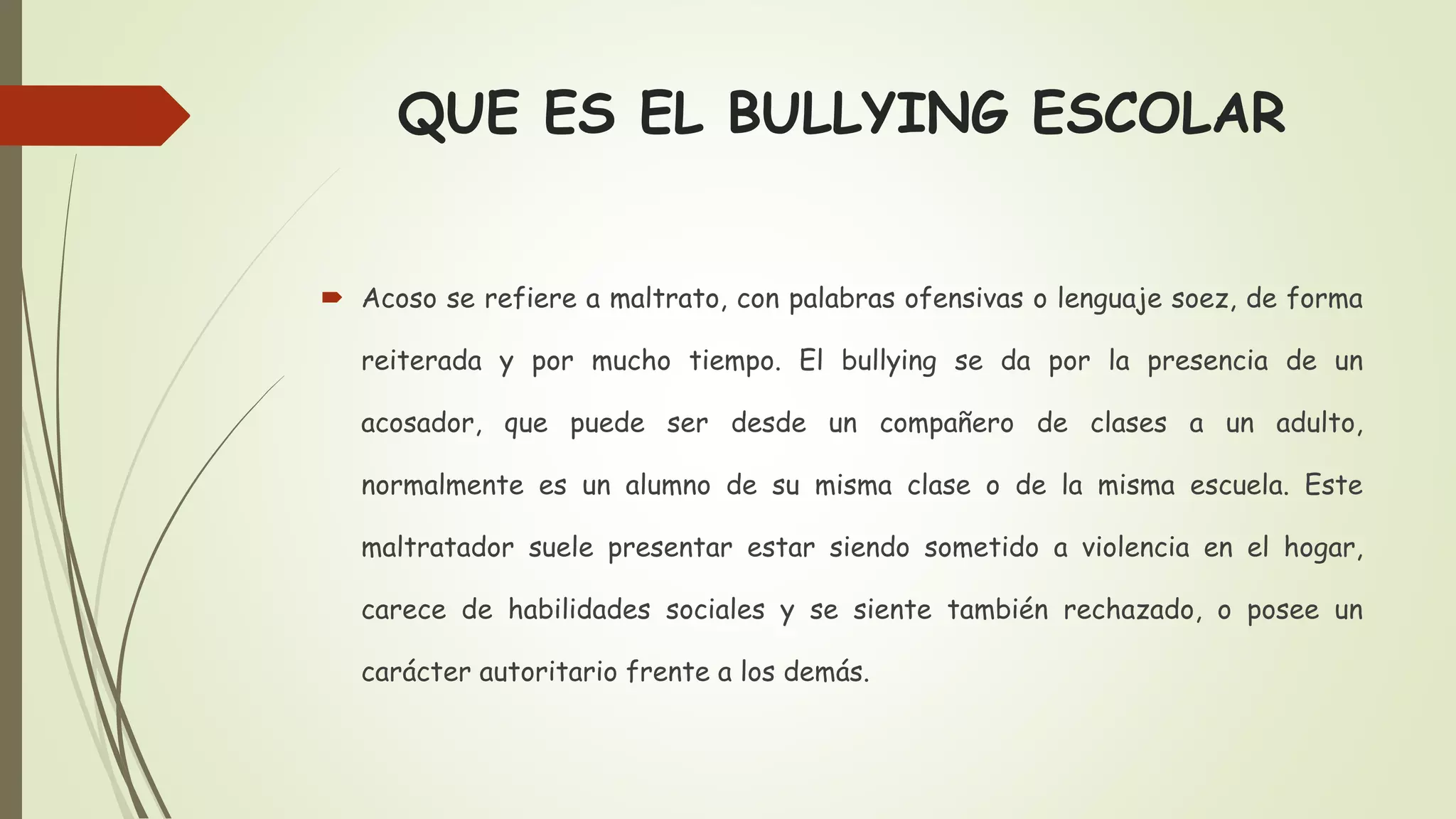 Bullying escolar | PPT