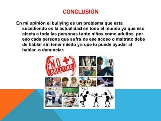 Bullying escolar | PPTX