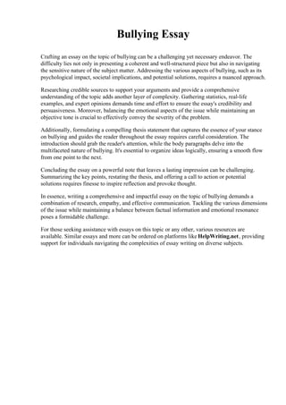Bullying Essay.pdf