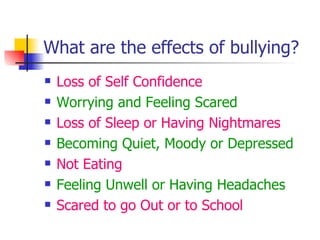 Bullying For Year 7 | PPT