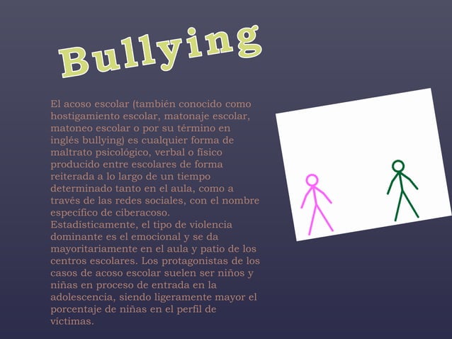 Bullying “Acoso Escolar“ | PPT