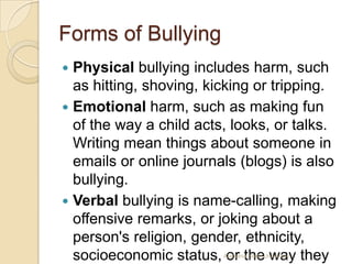 Bullying in the classroom ats | PPT