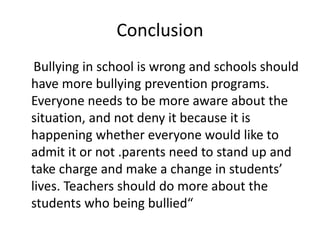 Bullying | PPTX