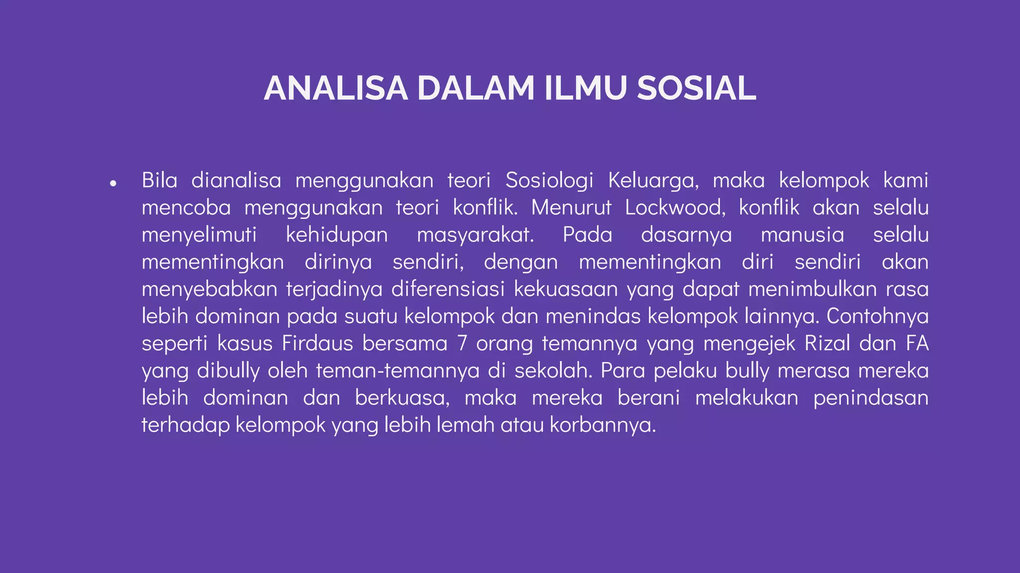 Bullying pada Anak (Sosiologi Keluarga) - Mojang Ayu Febriyanti.pptx