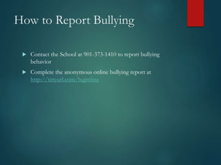 Bullying_Parent_Presentation, How to prevent bullying | PPT