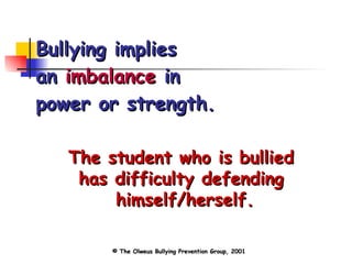 Bullying Powerpoint | PPT