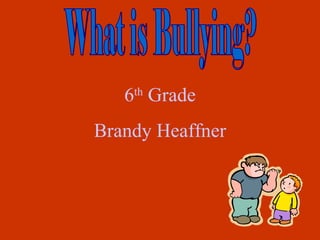 Bullying powerpoint | PPT