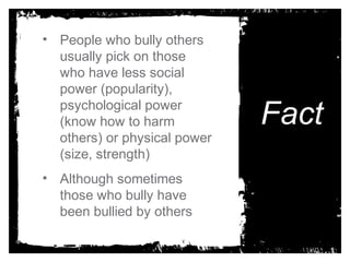 Bullying powerpoint | PPT