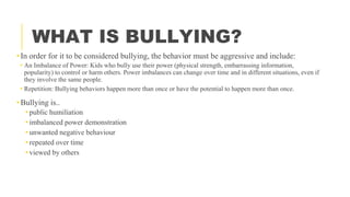 Bullying workshops (Taylor Ibolya - Béres Tünde) 2019 | PPT
