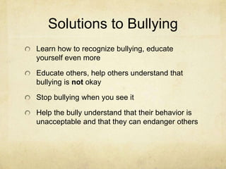 Bullying ppt pd1 | PPTX