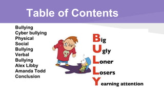 Bullying Presentation | PPTX