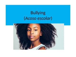 Bullying Presentation with Spanish subtitles | PPTX