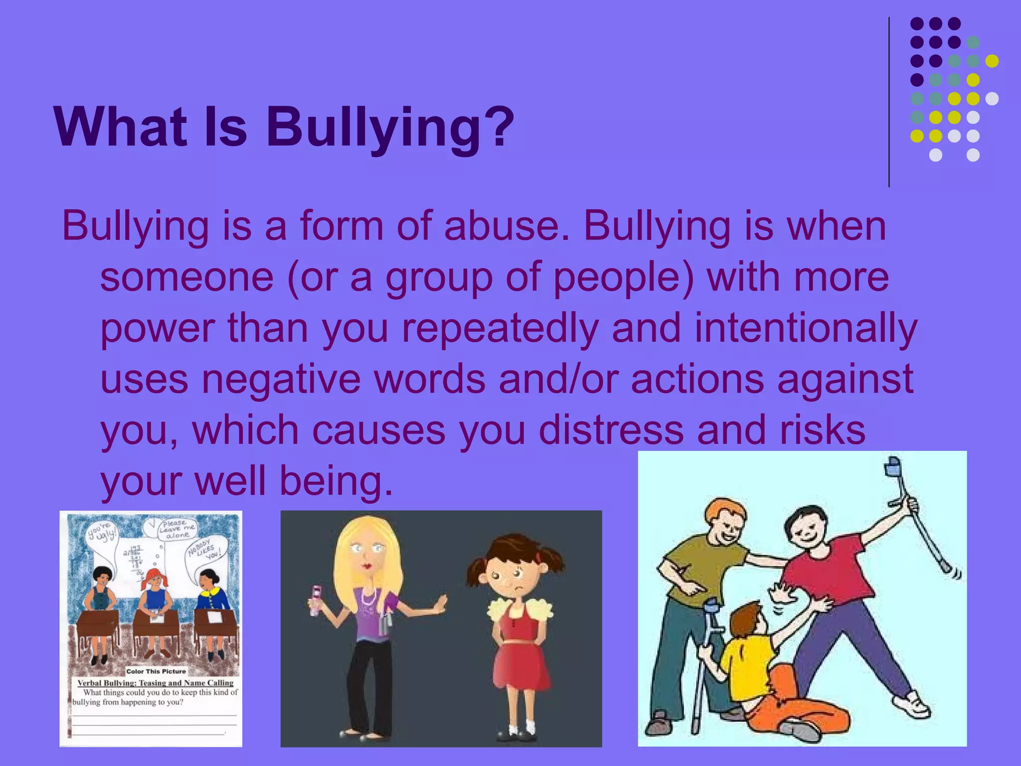 CAS School - Bullying | PPT