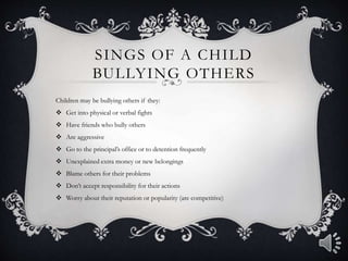 Bullying presentation pps 6022 | PPT