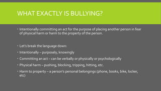 Bullying prevention #2 2016 | PPT