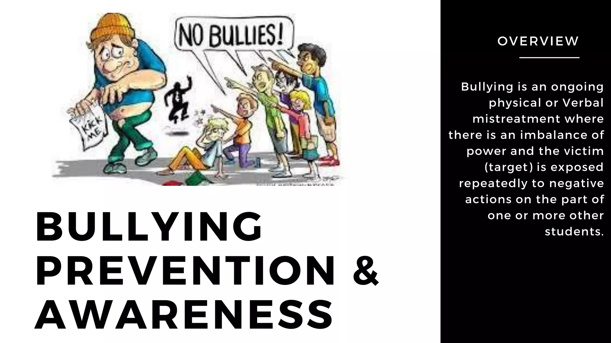 Bullying prevention and awareness | PPT