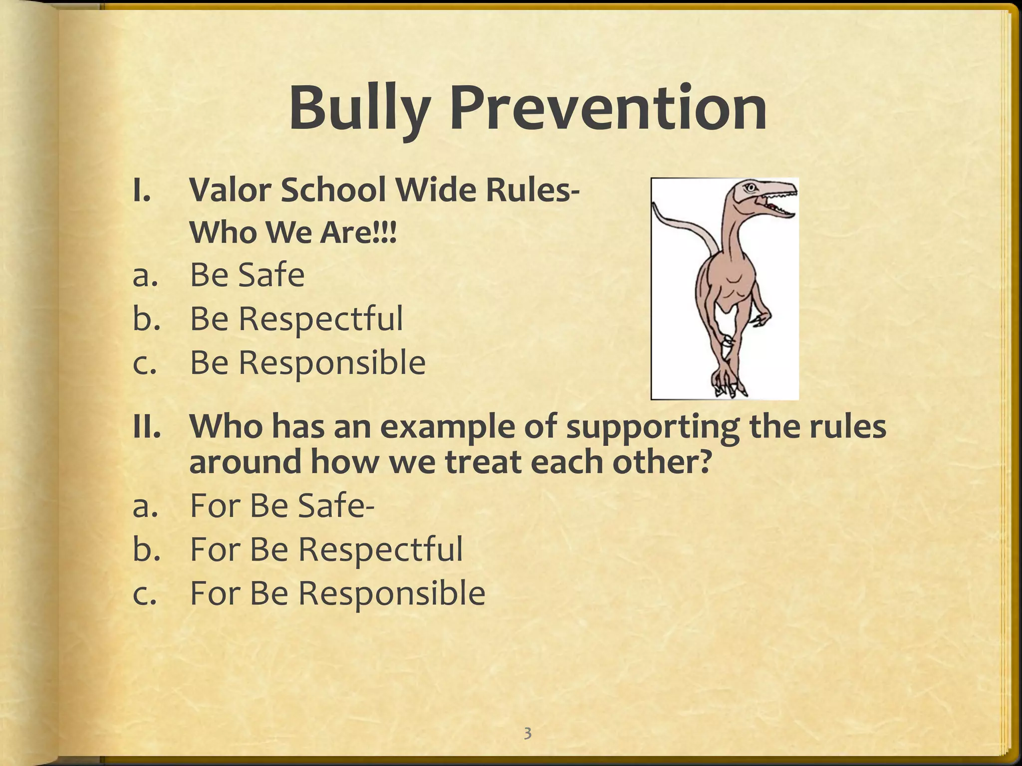 Bullying prevention pbis presentation nov2012 | PPT