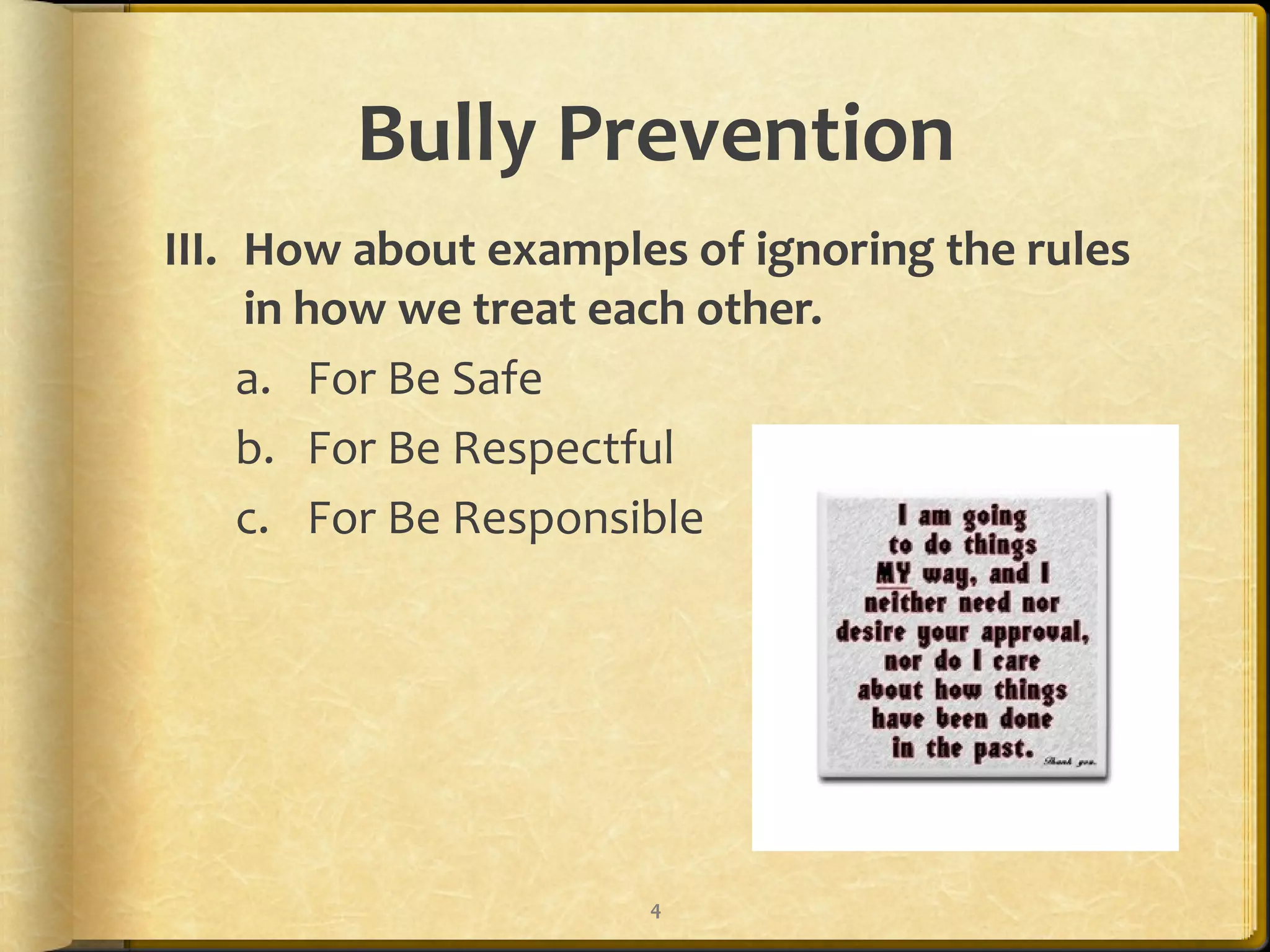 Bullying prevention pbis presentation nov2012 | PPT