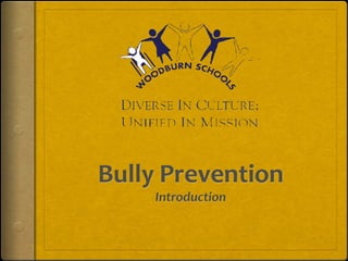Bullying prevention pbis presentation nov2012 | PPT