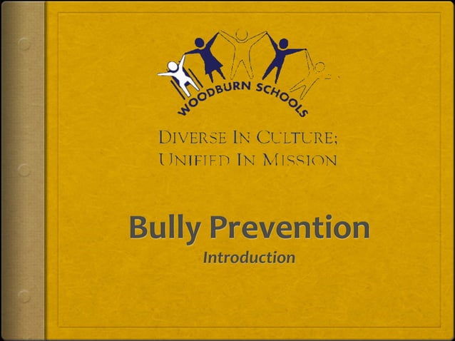 Bullying prevention pbis presentation nov2012 | PPT