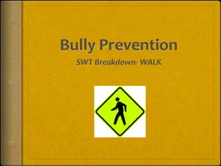 Bullying prevention pbis presentation nov2012 | PPT