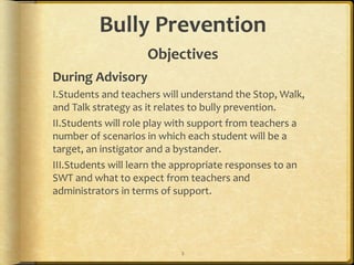 Bullying prevention pbis presentation nov2012 | PPT