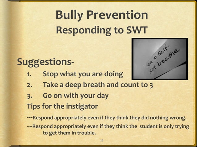 Bullying prevention pbis presentation nov2012 | PPT