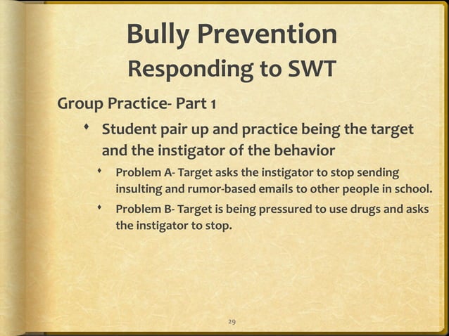Bullying prevention pbis presentation nov2012 | PPT