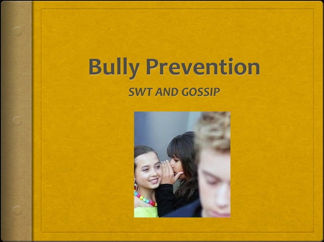 Bullying prevention pbis presentation nov2012 | PPT