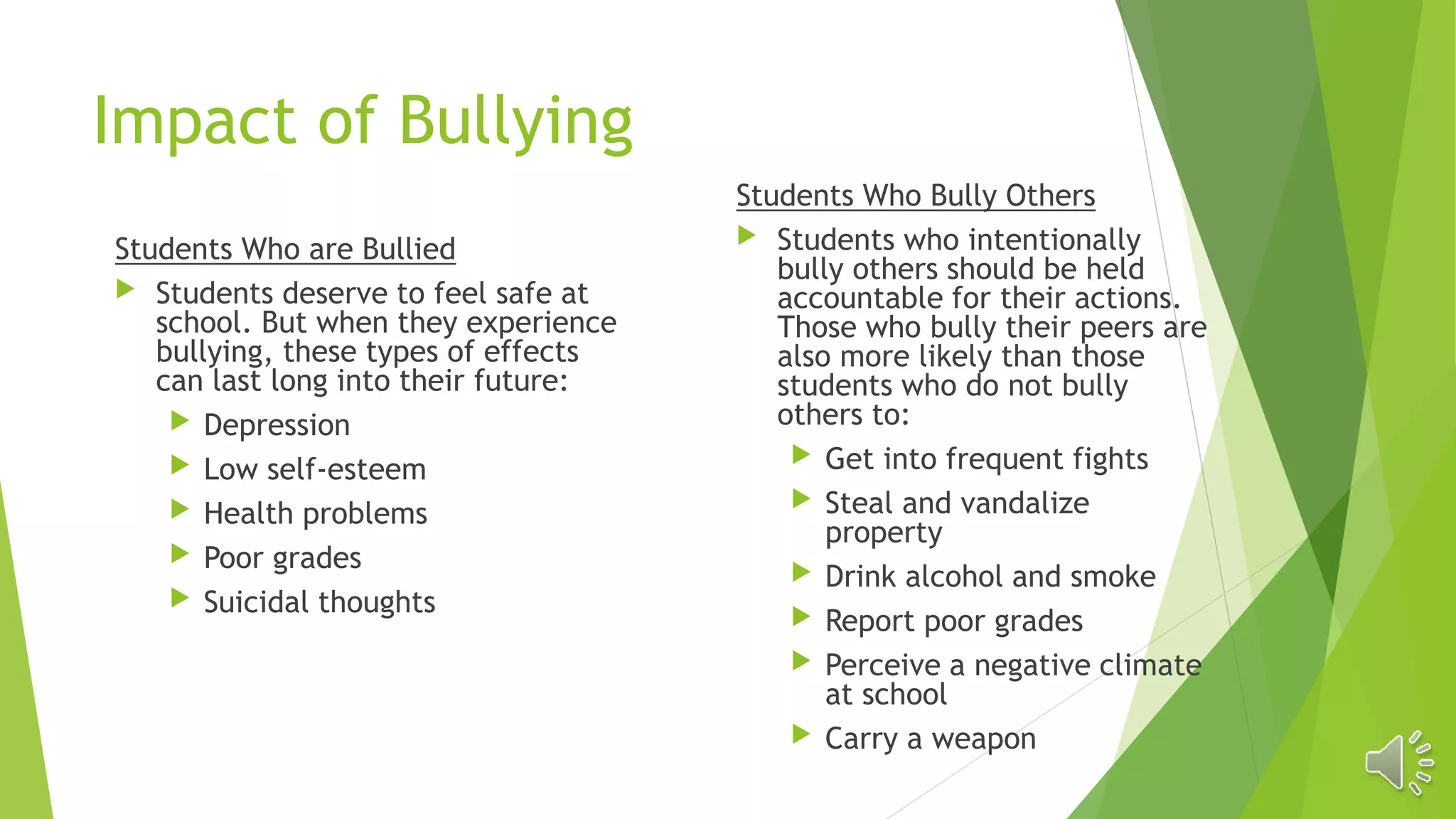 Bullying prevention program final | PPTX