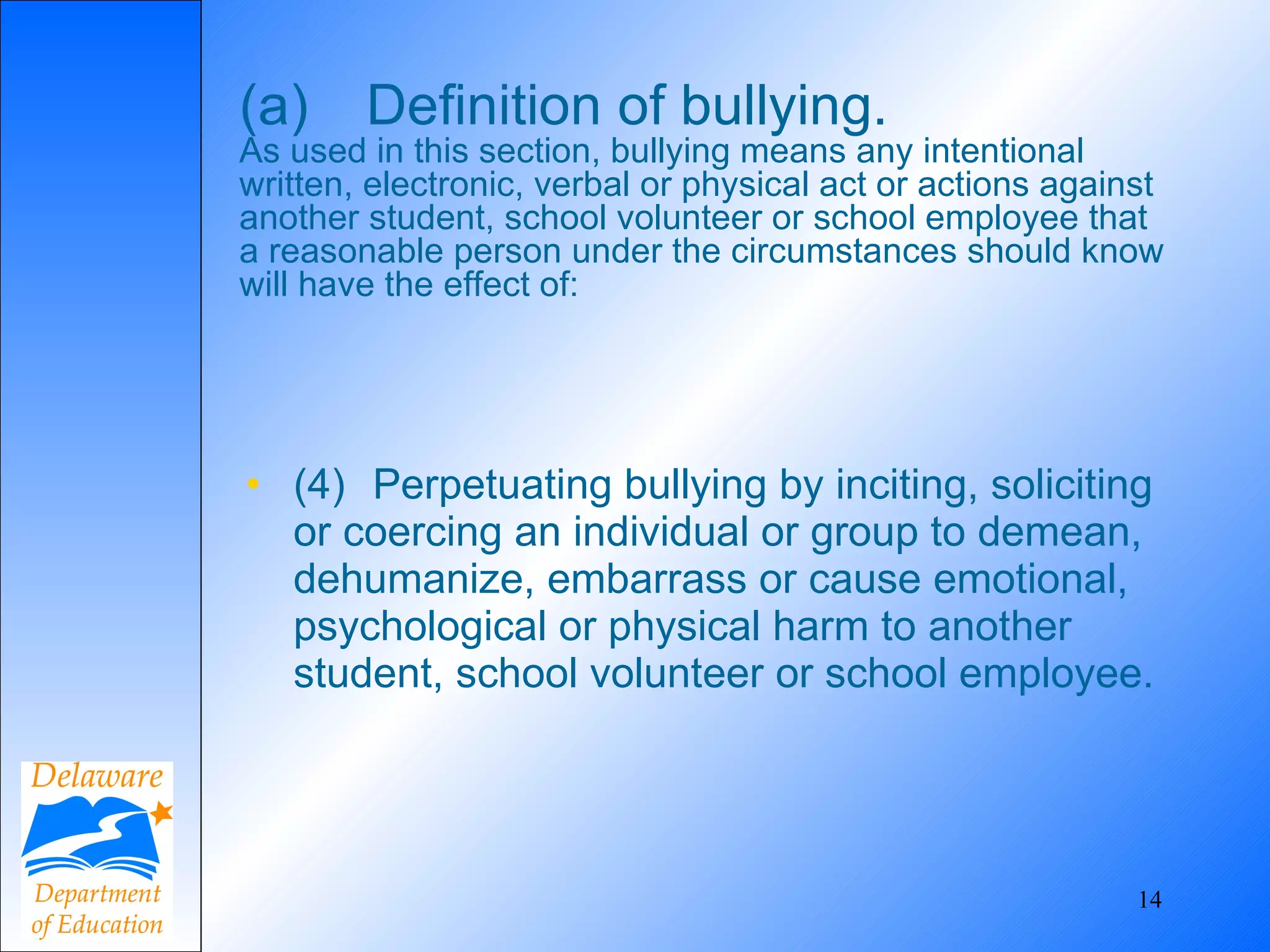 Bullying Prevention Training Powerpoint | PPT