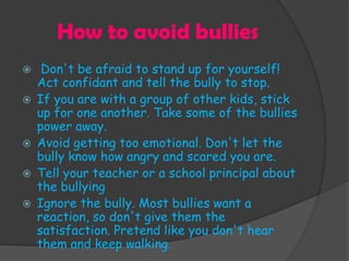 Anti-bullying Presentation #1 | PPTX