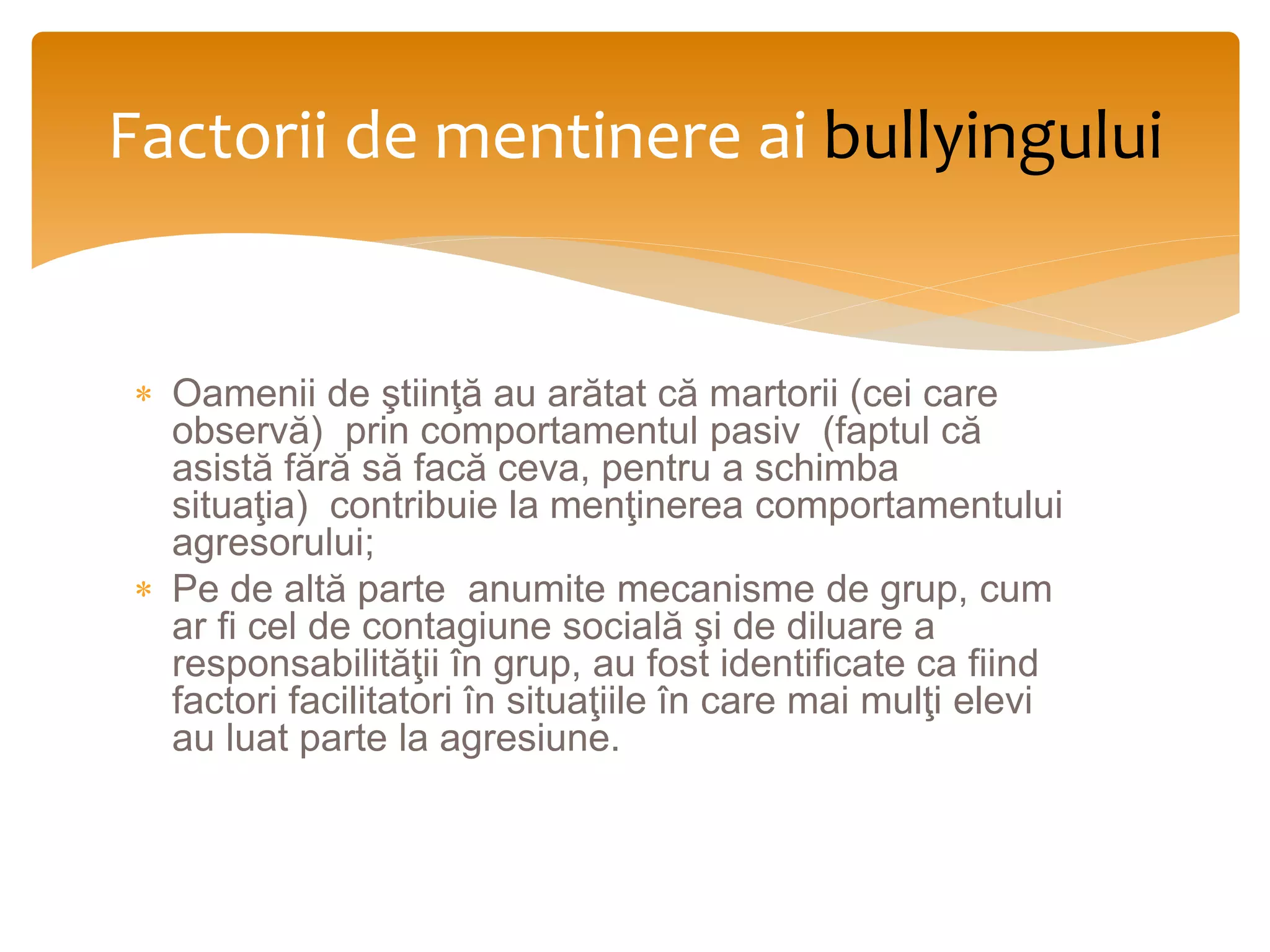 Hartuirea fizica si psihica-Bullyingul in scoala | PPTX