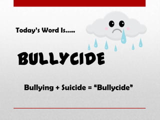 Bullying vs entertainment | PPT