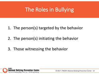 Webinar: Bullying Prevention - What People with Disabilities & Families ...
