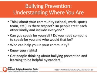 Webinar: Bullying Prevention - What People with Disabilities & Families ...