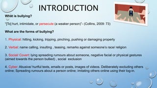 Bullying Workshop | PPTX