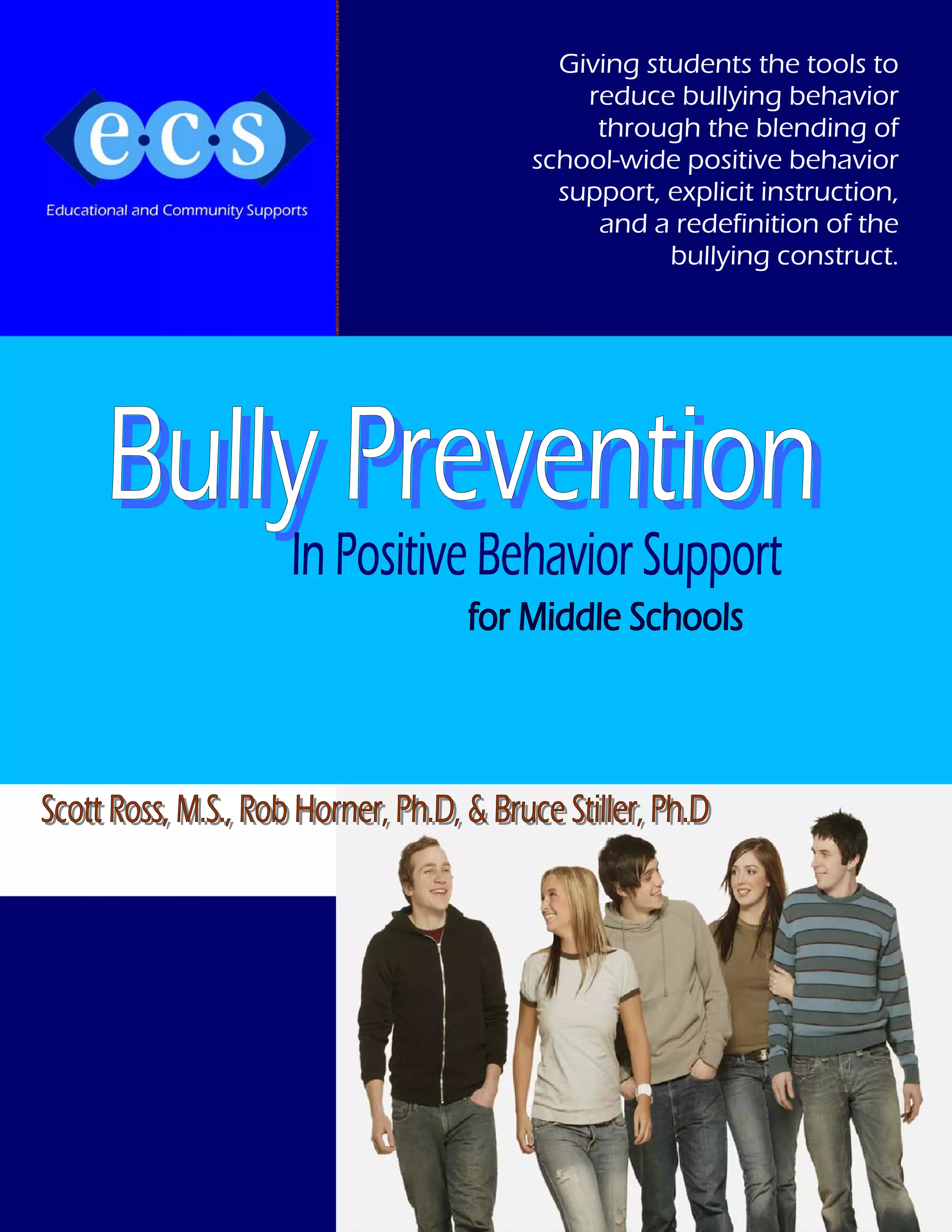 Bully prevention pbs - middle school | PDF