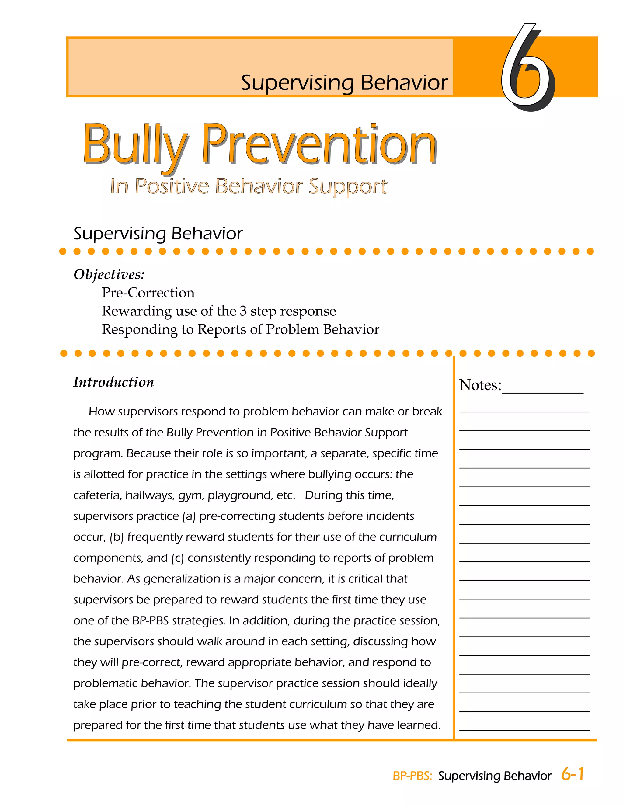 Bully prevention pbs - middle school | PDF