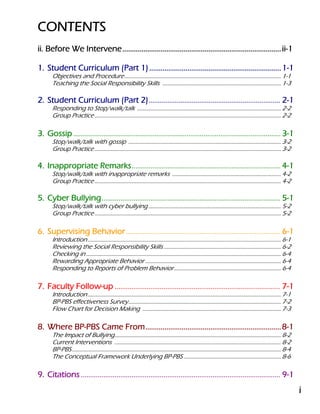 Bully prevention pbs - middle school | PDF