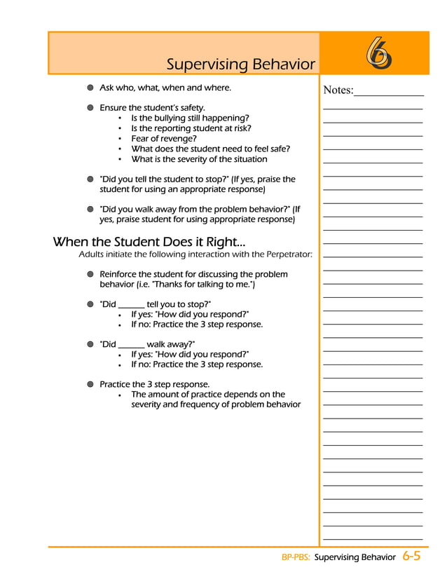 Bully prevention pbs - middle school | PDF