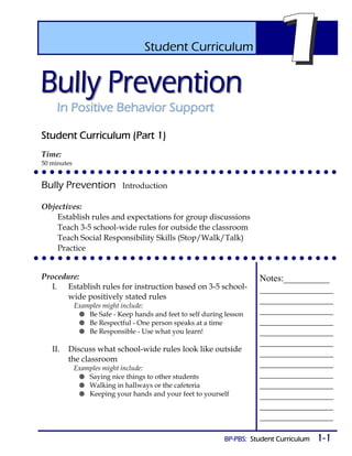 Bully prevention pbs - middle school | PDF