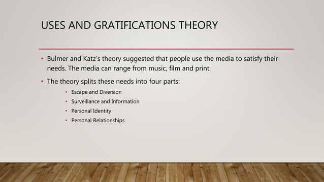 Bulmer and katz theory | PPT