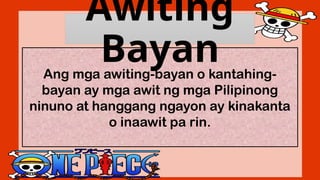 Bulong at Awiting Bayan.............pptx