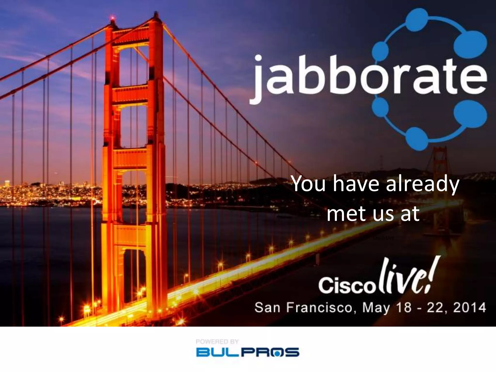 Jabber integration with SAP | PPTX | Web Conferencing | Computer ...