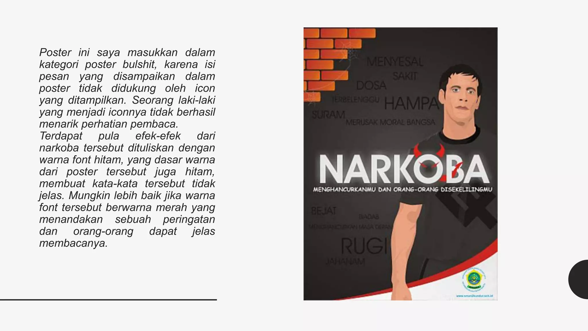 Bulshit poster | PPT